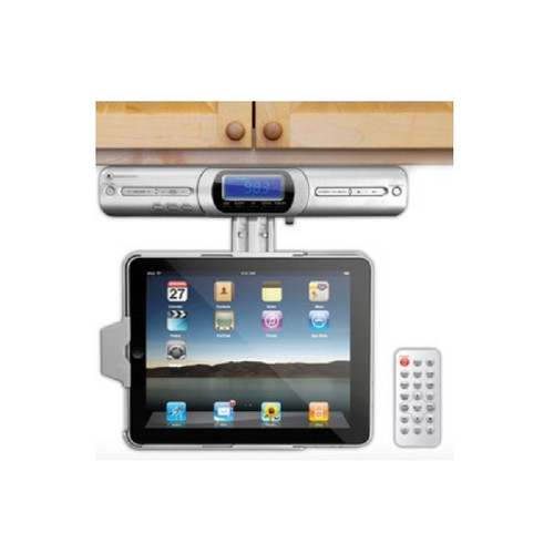 Under Cabinet iPad Player Dock - FM Radio, Speakers & Remote - BA | MC ...