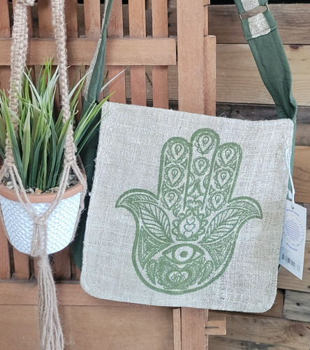 Hamsa Hand Messenger Bag | Boho Tique Llc