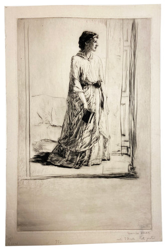 Francis Dodd, RA: Miss Stephen (Portrait of Virginia Woolf ...