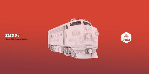 EMD F7 3D print files | PocketRailwayMuseum