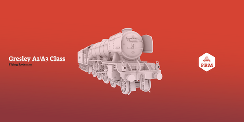 Flying Scotsman Mega Pack 3D print files | PocketRailwayMuseum