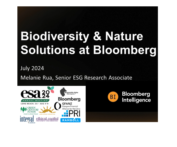 Ecological Society of America Annual Conference: Special Session ...
