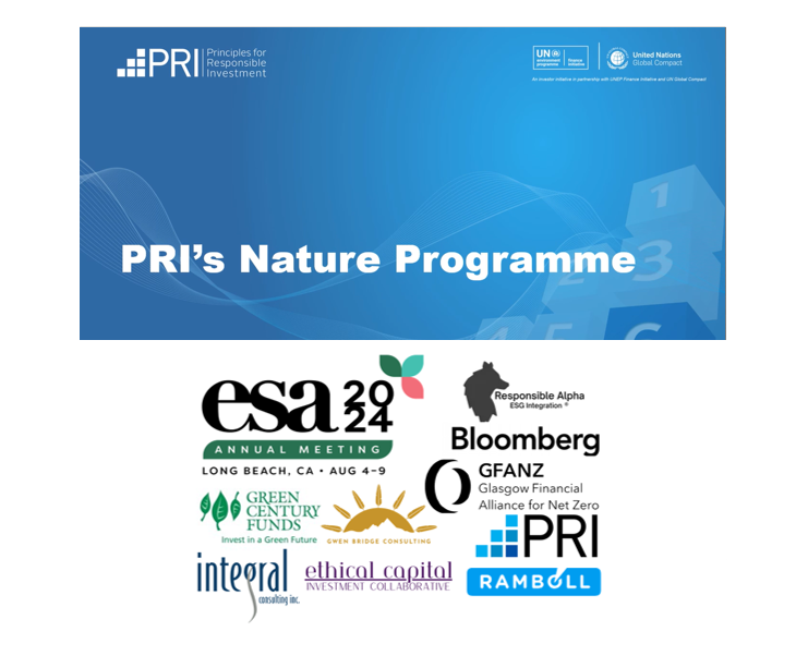 Ecological Society of America Annual Conference: Special Session PRI on ...