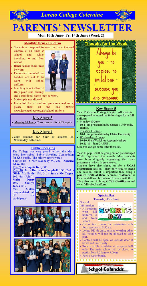 Parents' Newsletter