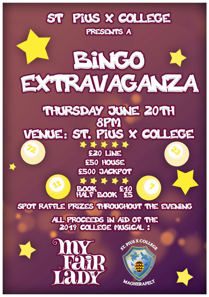 Bingo Extravaganza - Thursday 20th June
