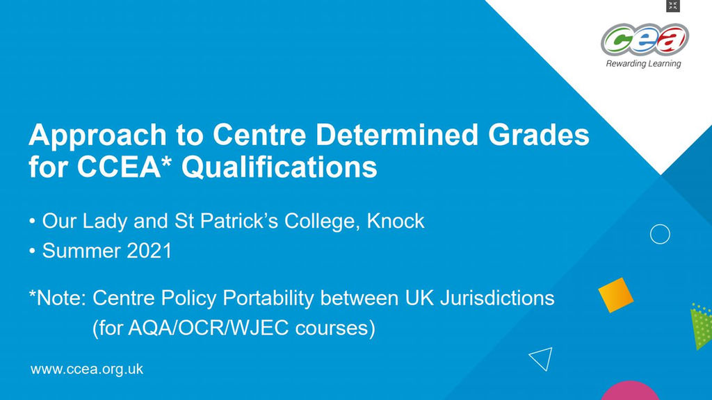 Home | Olspck | Our Lady and St Patrick's College Knock