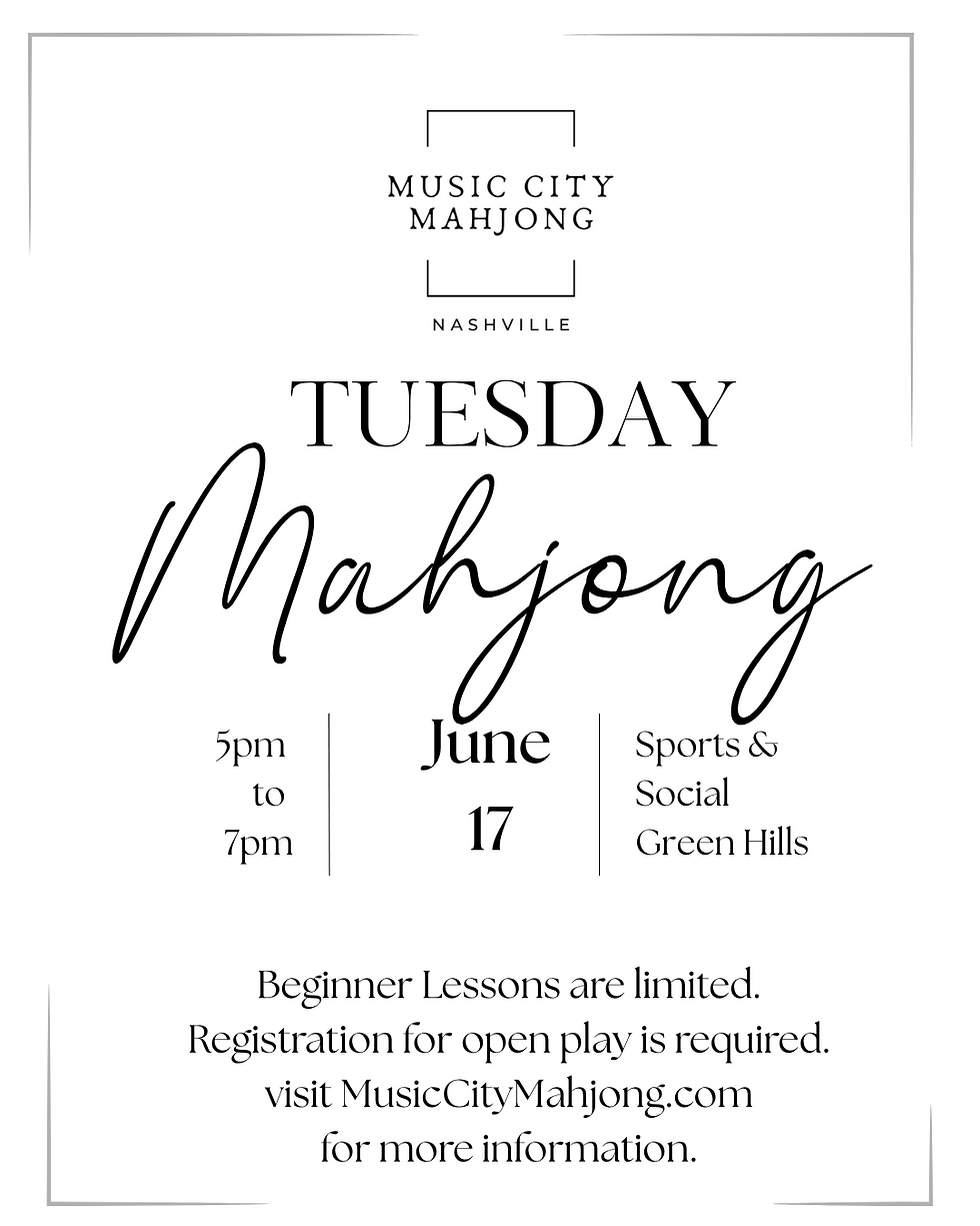 Events | Missy Mahjong Nashville