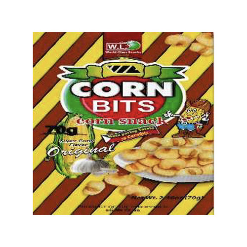 Corn Bits Original Super Garlic Flavor | Kuya A Foods
