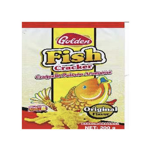 Golden Fish Cracker Original | Kuya A Foods