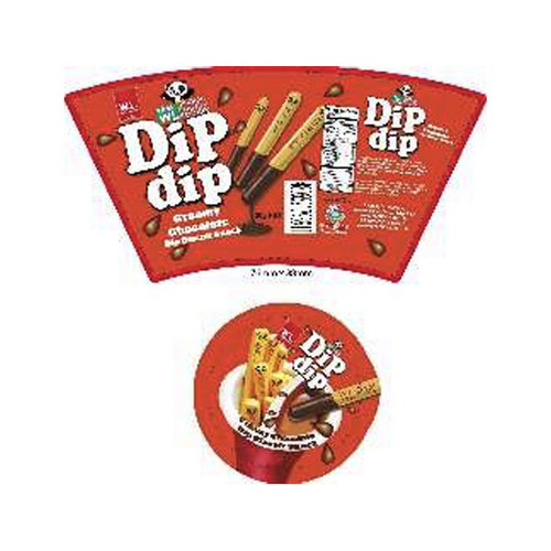Dip Dip Creamy Chocolate Dip Biscuit Snacks | Kuya A Foods
