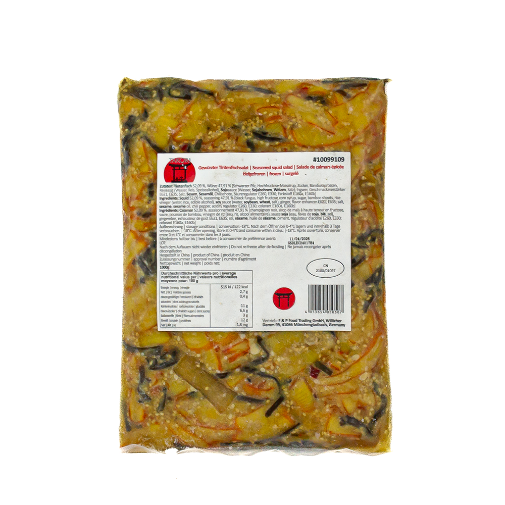 Chuka Ika Sansai (Tintenfischsalat) | Takori