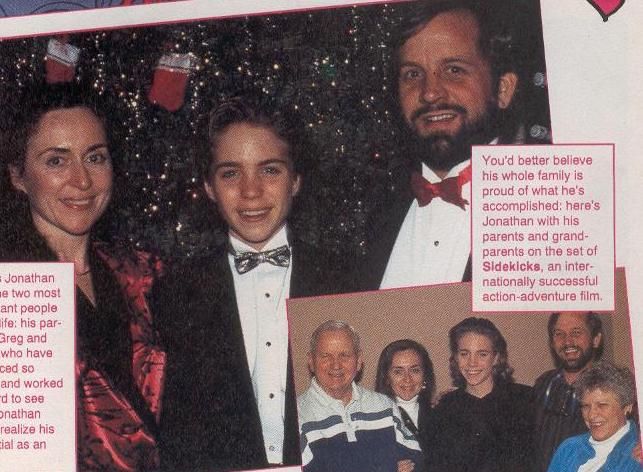 Jonathan And His Parents | jonathanbrandis