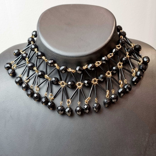 Collier SR D/Noir | poggi