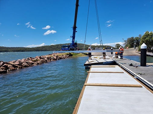 Pontoon Installation | The Marina Doctor