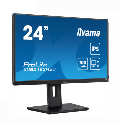 iiyama XUB2492HSU-B6 24 inch FHD computer monitor | Standesk