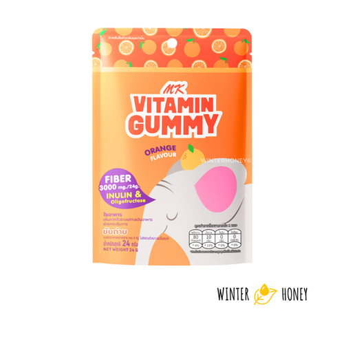 MK Vitamin Gummy - Orange Flavour 24g | Winter Honey