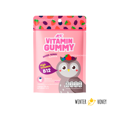 MK Vitamin Gummy - Mixed Berry Flavour 24g | Winter Honey