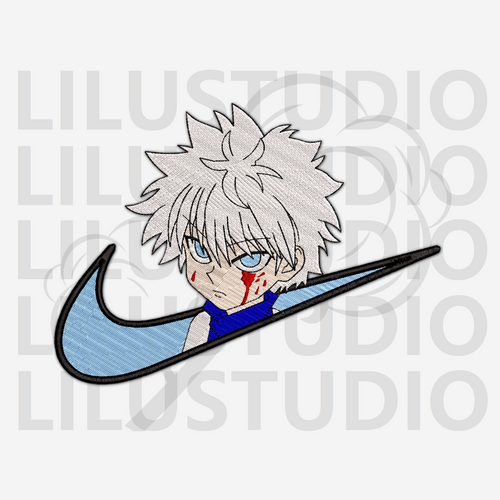 Embroidery Designs for Killua Zoldyck Hunter × Hunter character ...