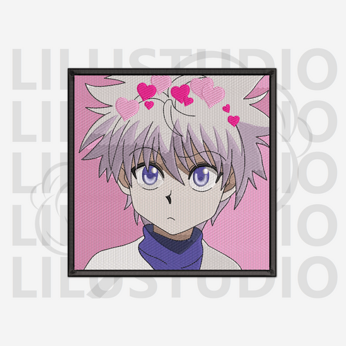 Embrdery Designs for Killua Zoldyck Hunter × Hunter character | LiluStudio