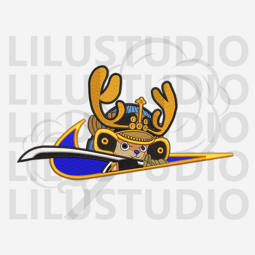 Embroidery Designs for Tony Tony Chopper One Piece character | LiluStudio