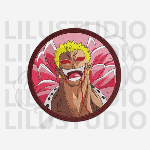 Embroidery Designs for Donquixote Doflamingo One Piece character ...