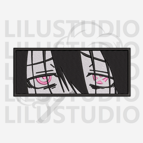 Embroidery Design for Benimaru Shinmon Fire Force character | LiluStudio