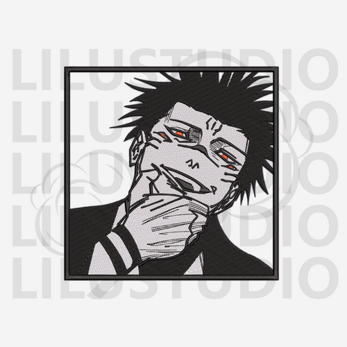Embroidery Designs for Ryomen Sukuna Jujutsu Kaisen character | LiluStudio