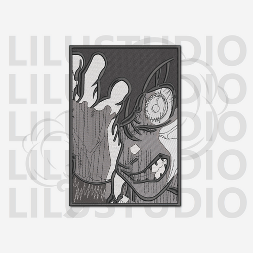 Embroidery Design for Yoichi Isagi Blue Lock character | LiluStudio