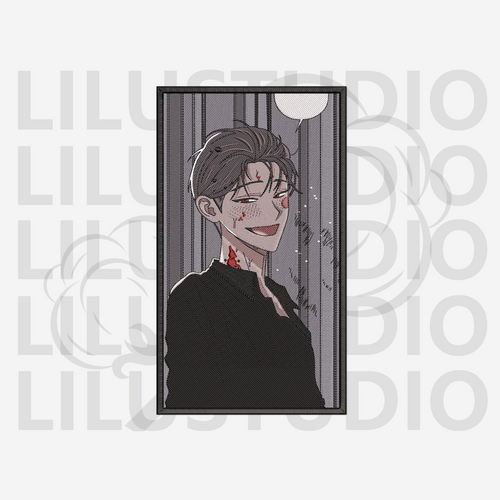 Embroidery Design for Liveta Victor Luna character | LiluStudio