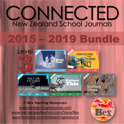 NZ Connected, L3, 2015-2019 Bundle | BexTeachingResources