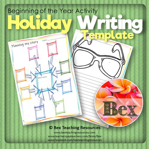 Holiday Writing Templates | BexTeachingResources