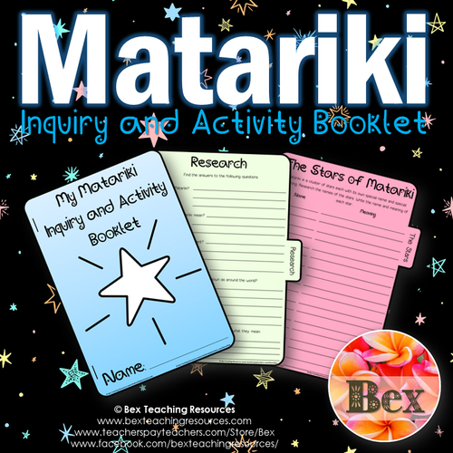Matariki - Inquiry and Activity Booklet | BexTeachingResources