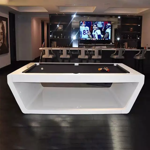 New Style 9ft Multi-Functional Slate Carom Pool Table & Extras | OTTop