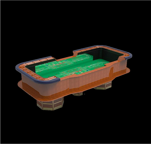 12ft Custom Craps Table & Extras | OTTop