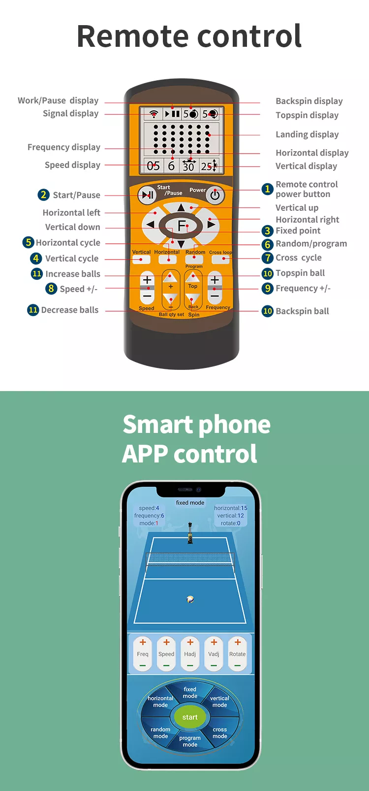 New Multi-Functional Automatic Volleyball Machine | OTTop