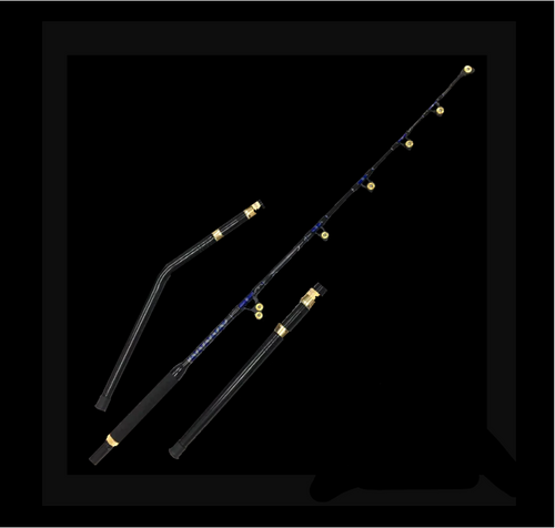 6'6" Big Game Trolling Fishing Rod & Holders | OTTop