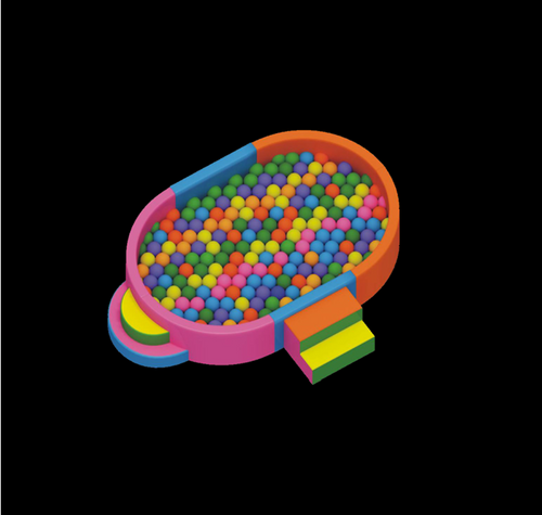 New Premium Oval Shape Ball Pit & Balls | OTTop