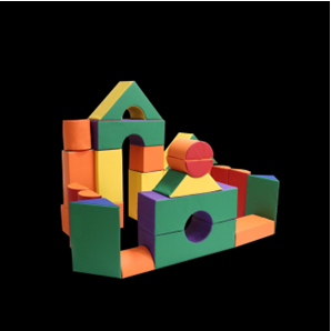 23 Pce Soft Play Building Block Set | OTTop