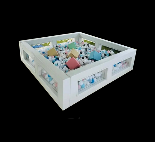 Custom Clear Window Ball Pit & Balls | OTTop