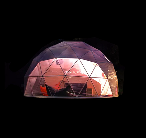 Transparent PVC Geodesic Domes | OTTop