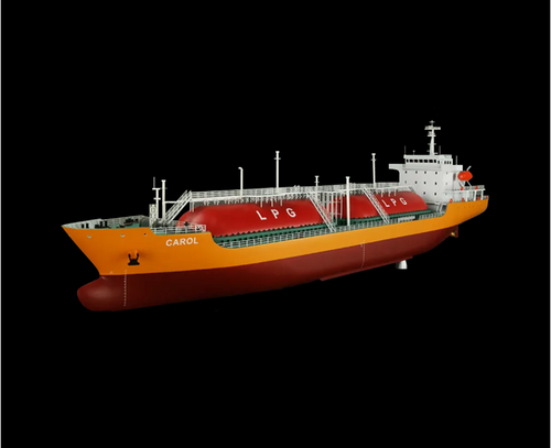 Large 100cm Natural Gas Tanker Models | OTTop