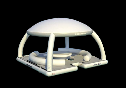Adult Size Inflatable Floating Platform & Party Tent Island | OTTop