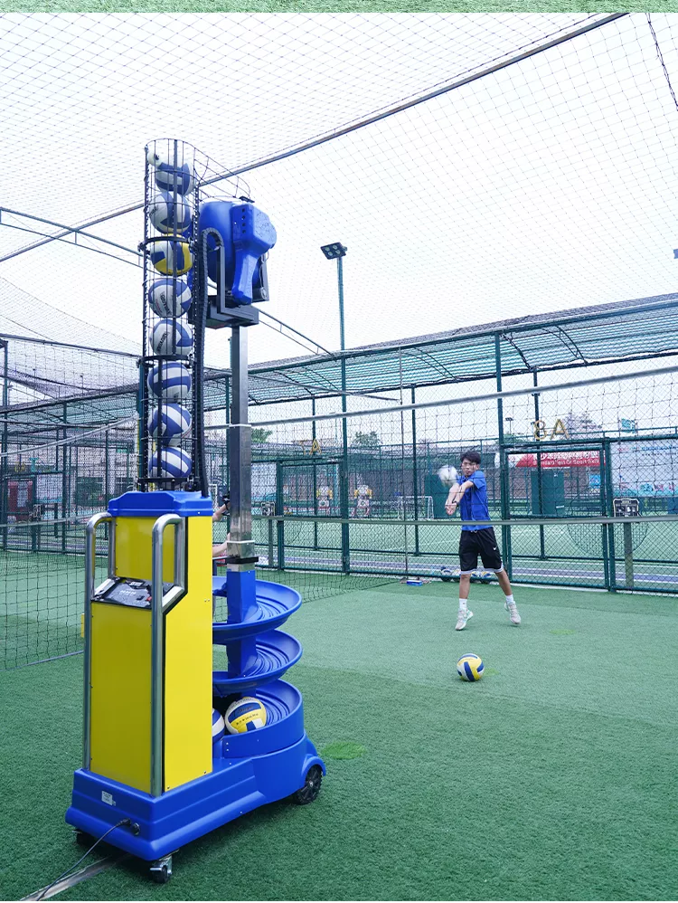 New Multi-Functional Automatic Volleyball Machine | OTTop