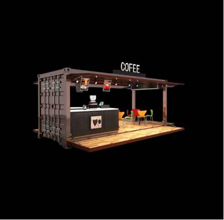 Custom Folding Container Cafe | OTTop