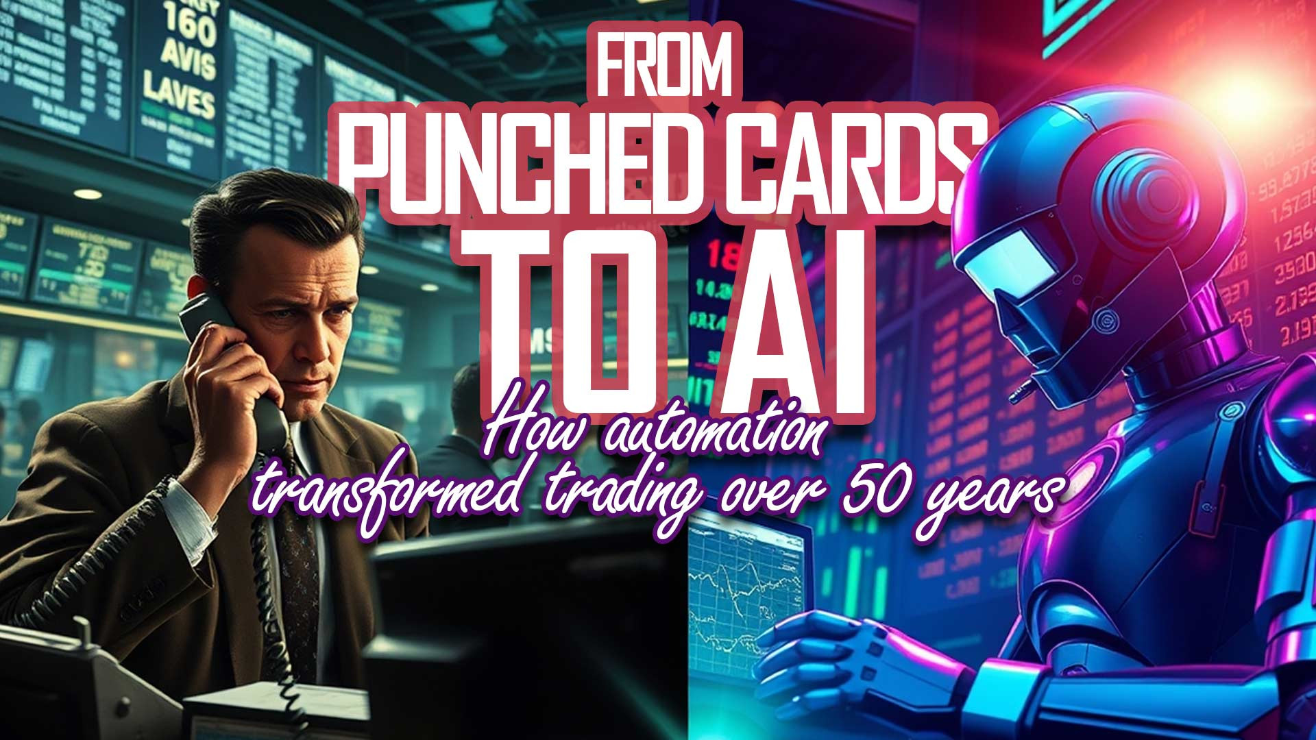 From Punched Cards to AI: How Automation Transformed Trading Over 50 Years