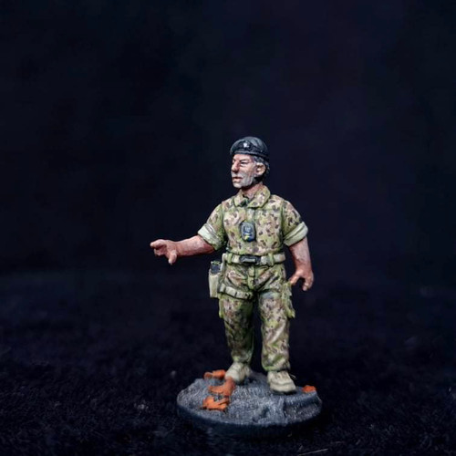 Captain General, command figure, metal cast (1) | Warfighter