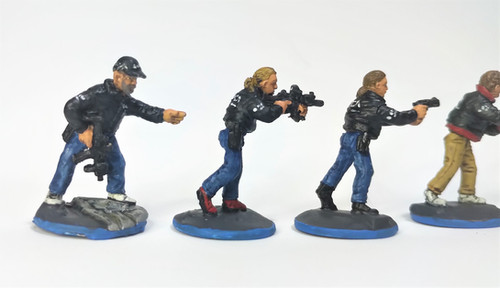 28mm National Crime Agency (NCA) Officers -Agents (Metal cast) | Warfighter