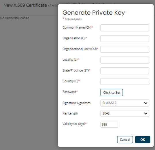 Self-Signed Certificates Made Secure: Minimum Parameters for a secure ...