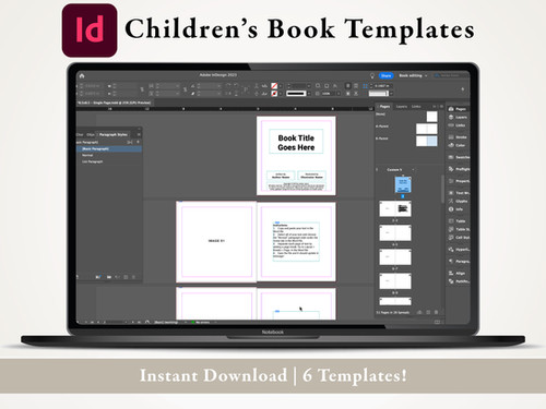 InDesign Templates for Children's Book Formatting | Vivien Reis
