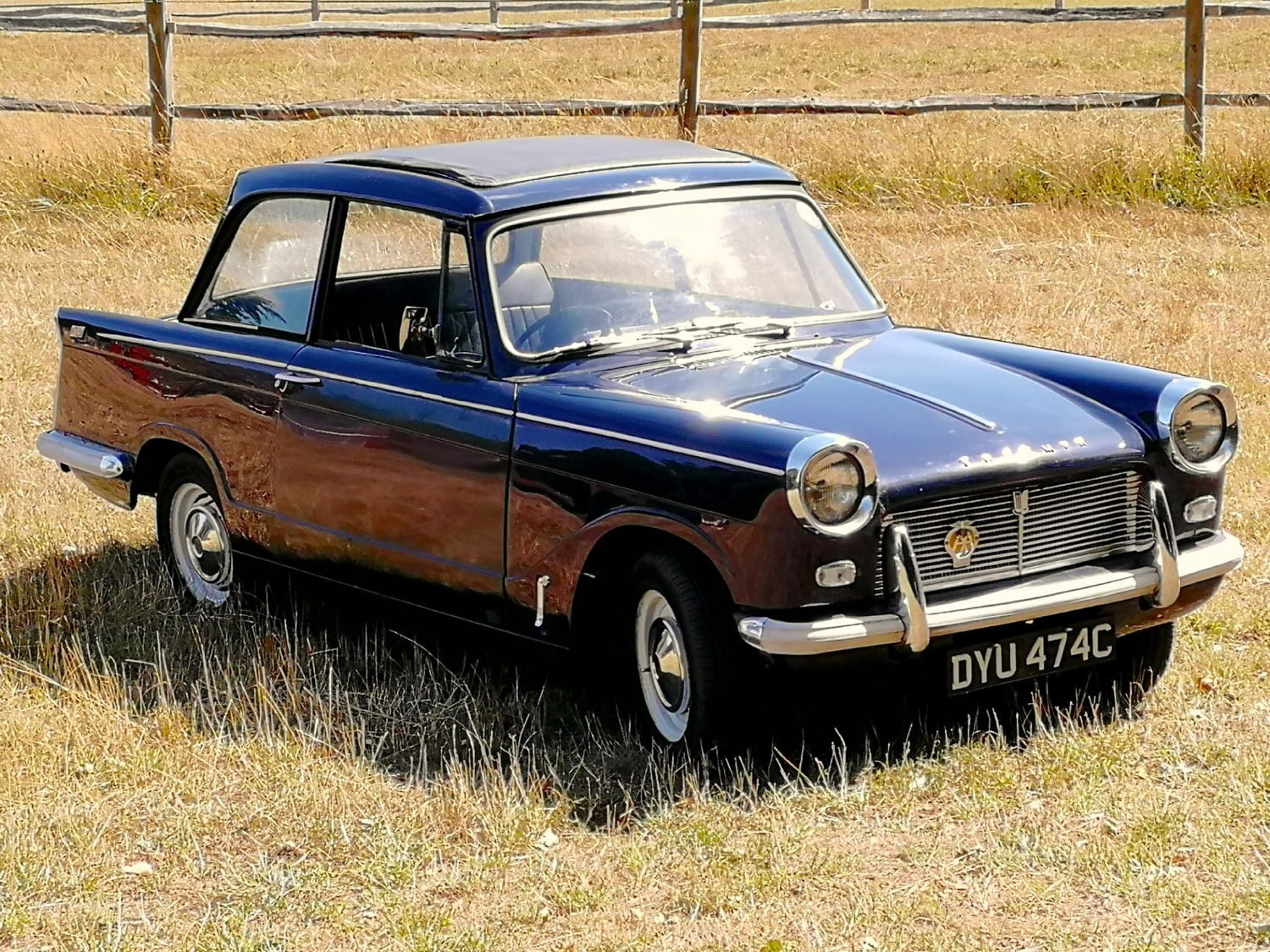 Triumph Herald For Hire | Classic Car Hire | Self Drive Rental